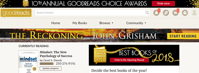 Goodreads and Book Snapshots - Burning Thoughts